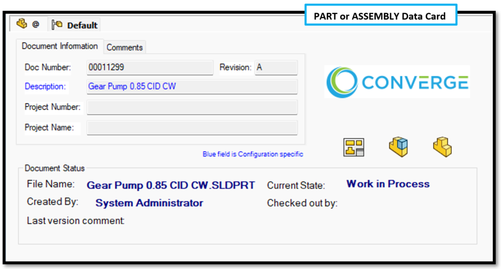 How To Understand SOLIDWORKS PDM Data Cards