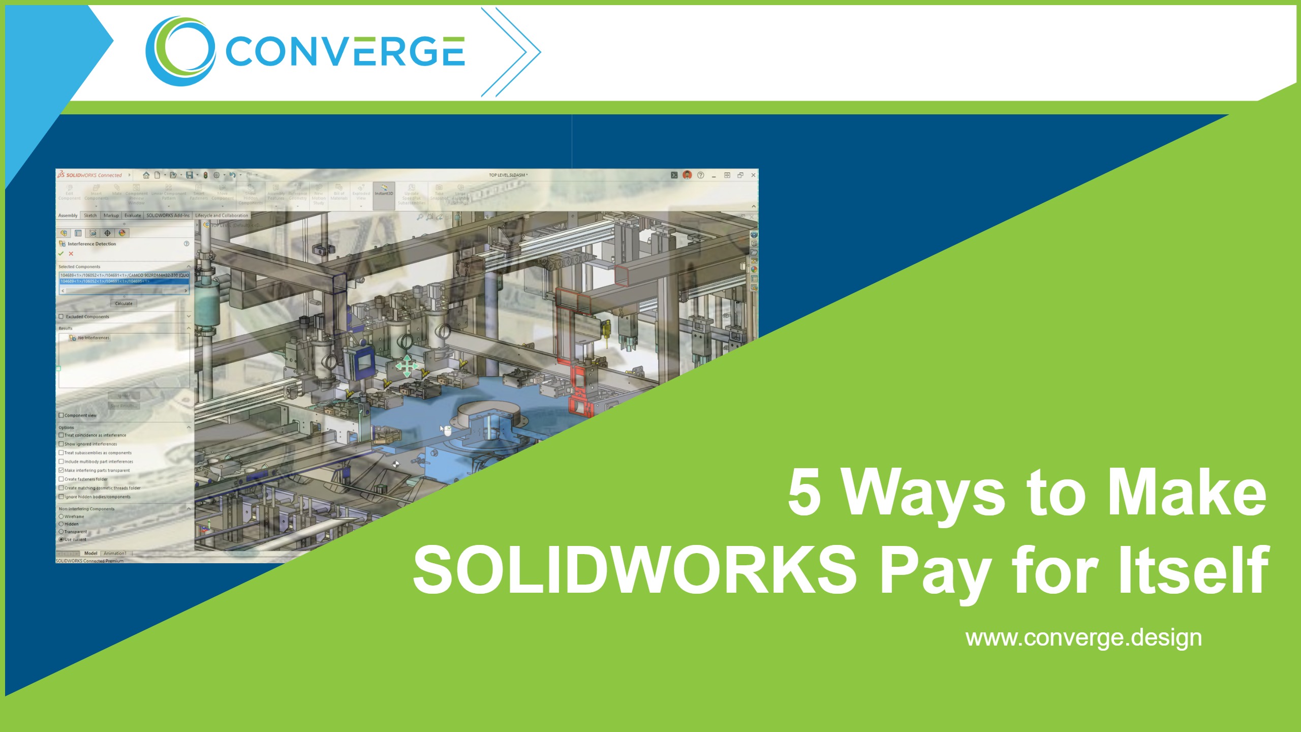 Discover 5 ways to make SOLIDWORKS pay for itself in this blog