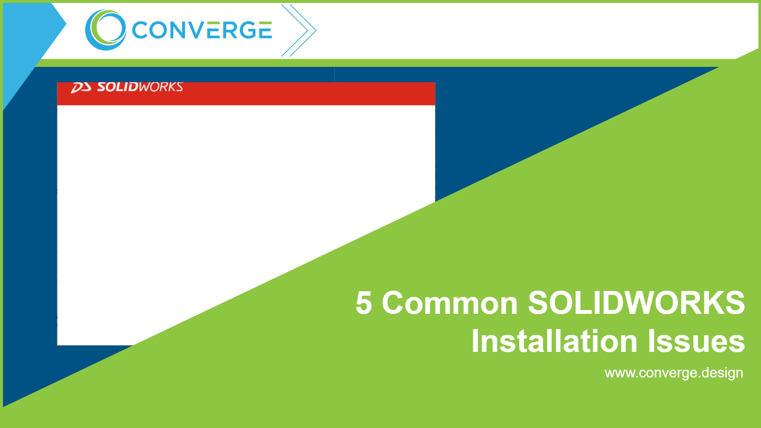 5 Common Solidworks Installation Issues and their Solutions